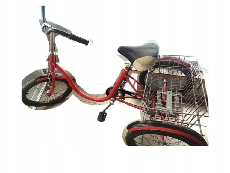 ROWER TRÓJKOŁOWY TOLEK 20 CZERWONY - 12341929253 - oficjalne archiwum ...