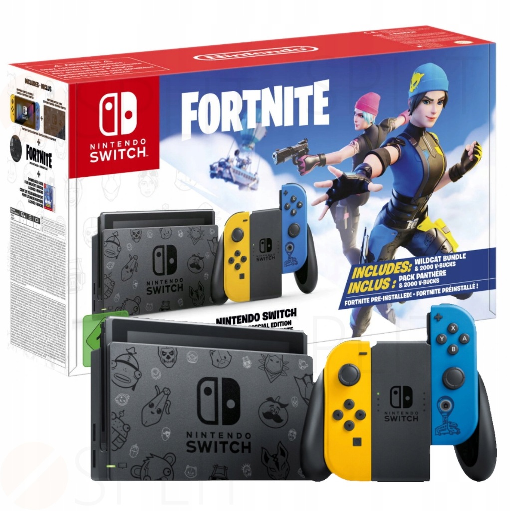 NINTENDO SWITCH EDYCJA / FORTNITE SPECIAL EDITION - 10509349623 ...