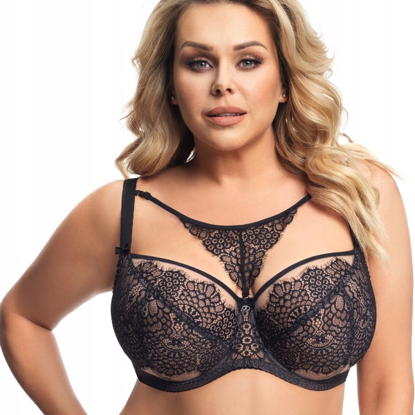 Biustonosz Gorsenia RAVENNA z odpinanym chokerem - 11743229467 - oficjalne archiwum Allegro