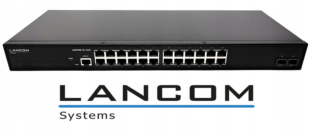 lancom GS-2326, 24-Port Gigabit Switch, 2xSFP - 13270812890 - oficjalne ...
