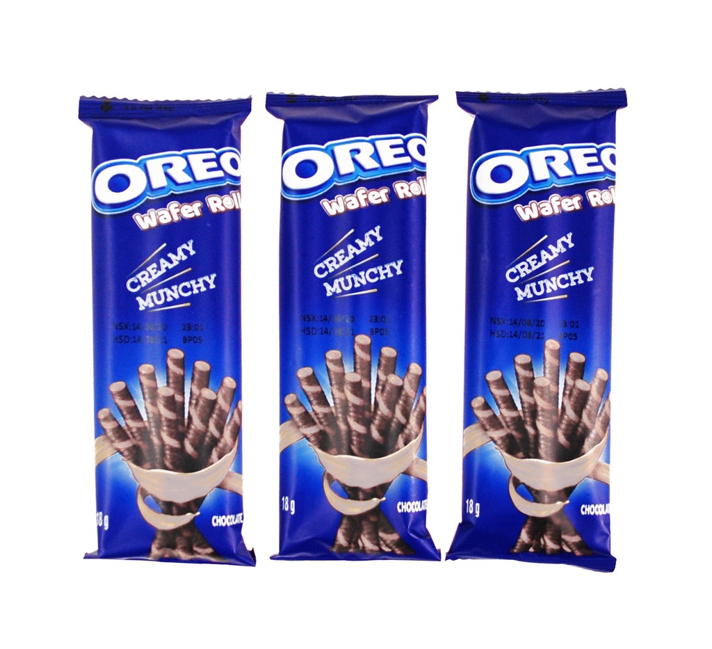 OREO Wafer Roll rurki waniliowe 54g - 12027034640 - oficjalne archiwum ...