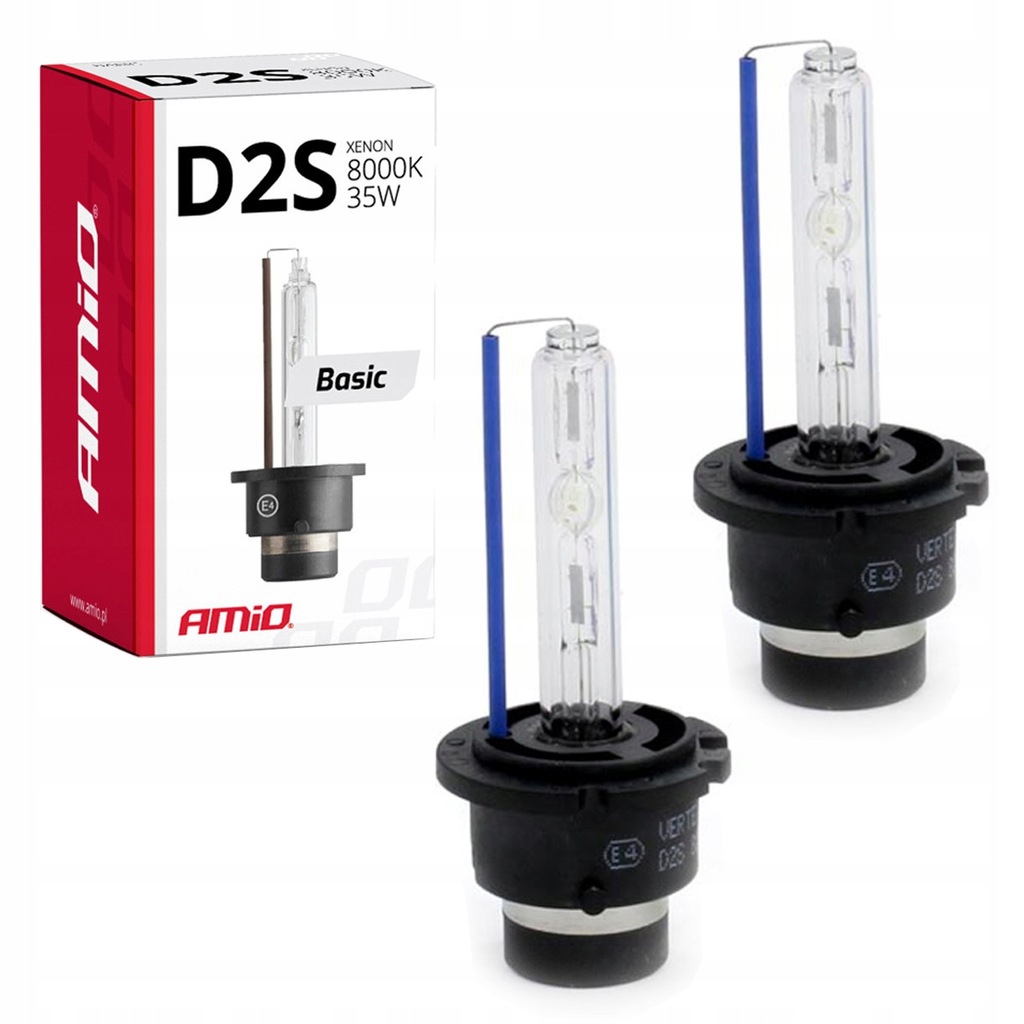 KOMPLET 2X D2S 8000K KSENON ŻARNIK AUDI A4 B8 A7 - 11286232917 ...