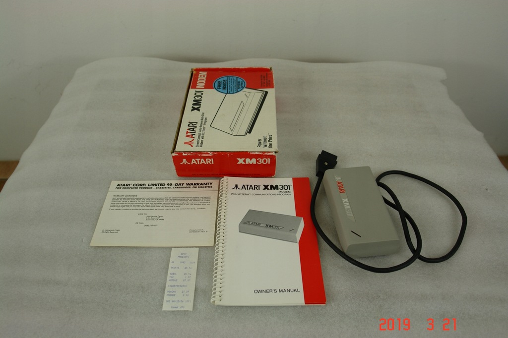 Atari xm301 MODEM - 7920231606 - oficjalne archiwum Allegro