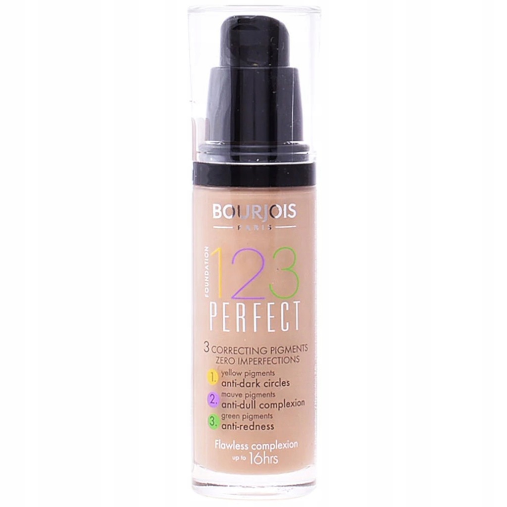 BOURJOIS PODKŁAD 123 PERFECT 52 VANILLA 30ml - 12665483271 - oficjalne ...