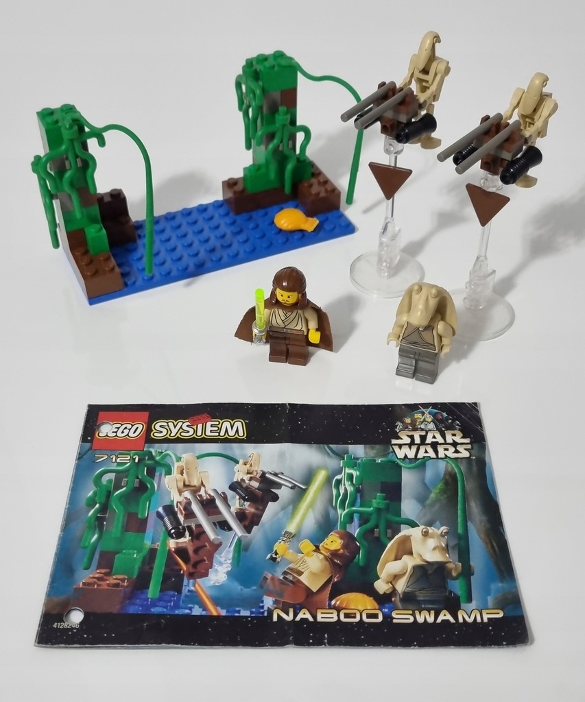 LEGO 7121 Star Wars NABOO SWAMP - 15243006063 - oficjalne archiwum Allegro