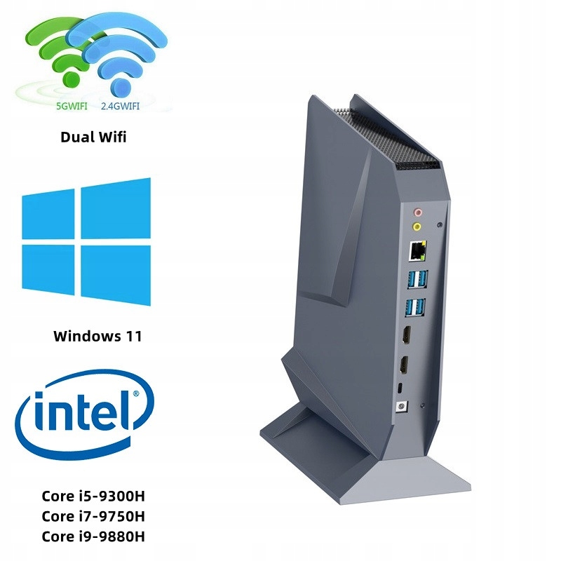 Windows 11 Mini Gaming PC i9 9880H i7 9750H Nvidia - 13382645598 ...