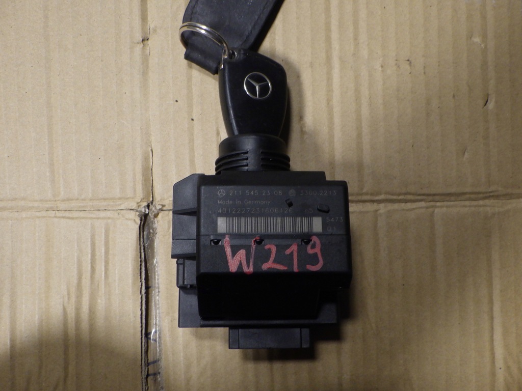 MERCEDES W219 STACYJKA KLUCZYK 2115452308 - 12851489875 - oficjalne ...