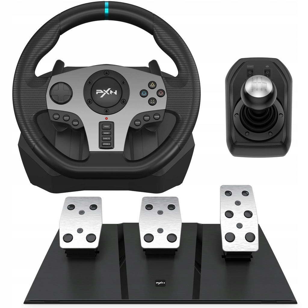 Gamingowa kierownica PXN V9 z pedałami - 12669421455 - oficjalne ...
