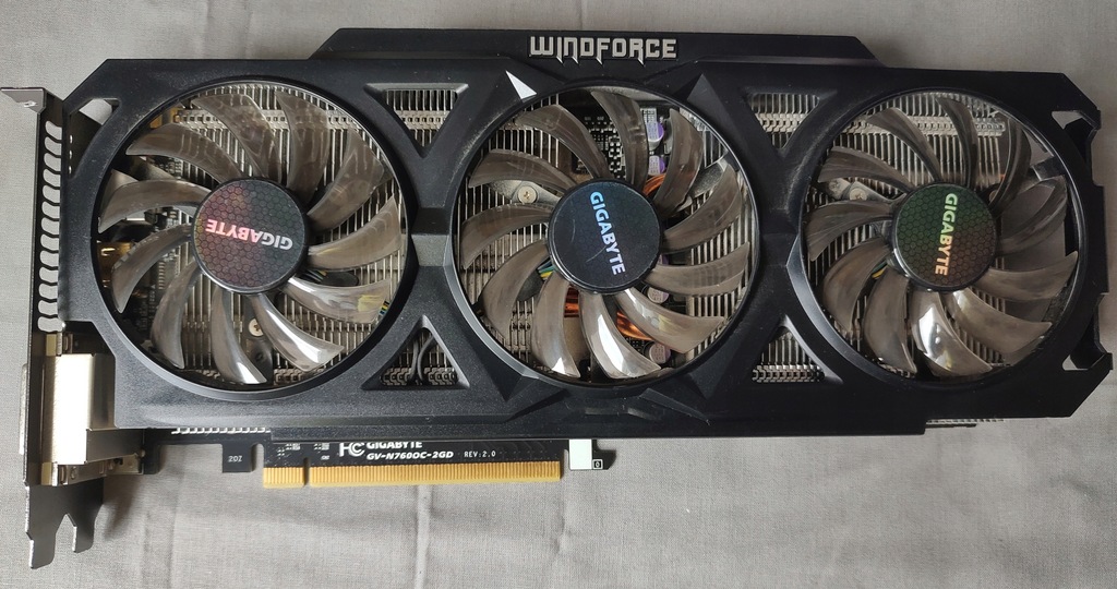 Karta graficzna GIGABYTE GTX 760 2GB Windforce - 13426145822 ...