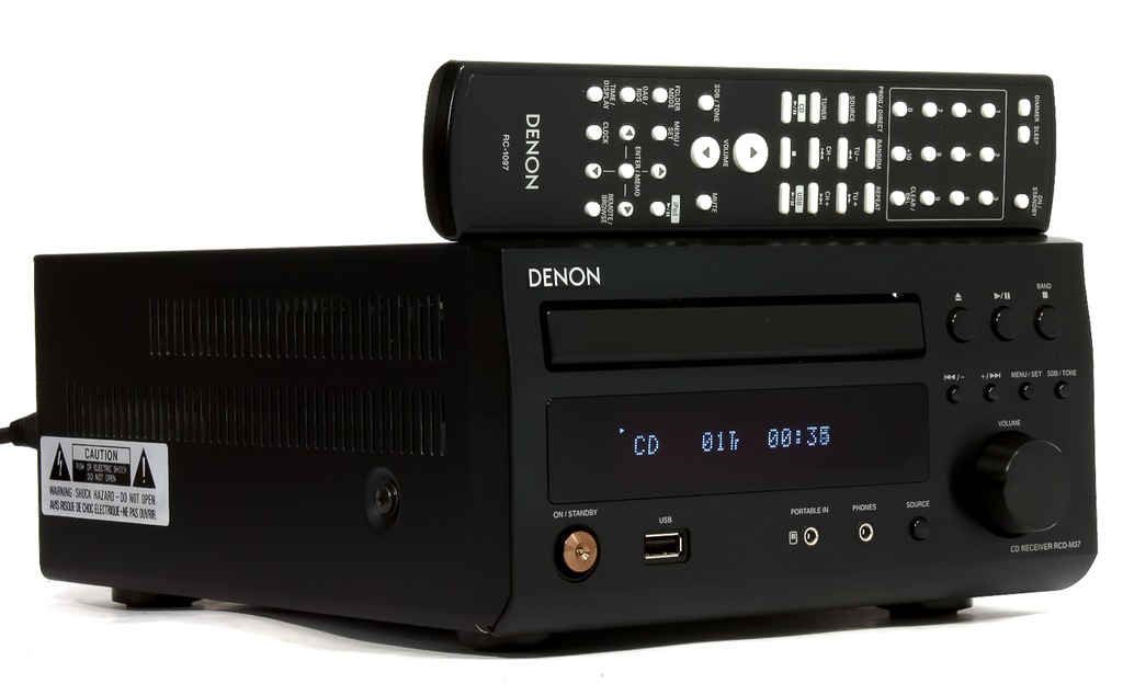 DENON RCD-M37 MINI AMPLITUNER Z CD PILOT - 13583150437 - oficjalne ...