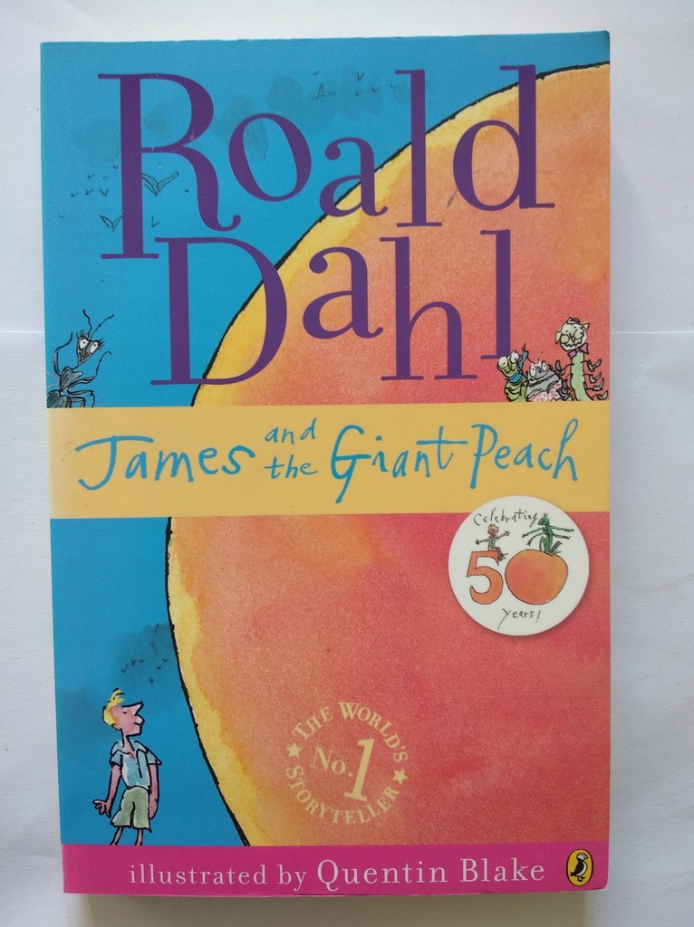 James and the Giant peach Roald Dahl - 11925015378 - oficjalne archiwum ...