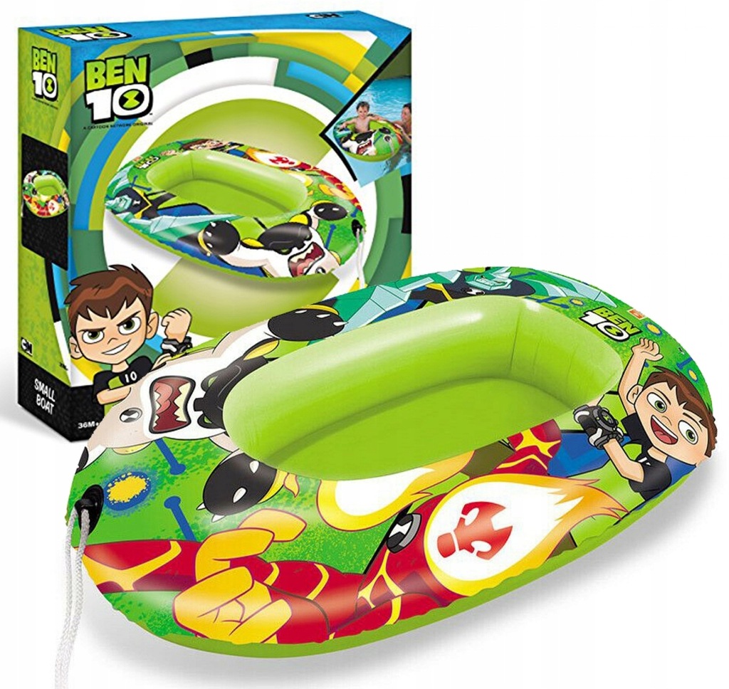 PONTON do Pływania BEN 10 Disney Łódka 94 cm - 10854686463 - oficjalne ...