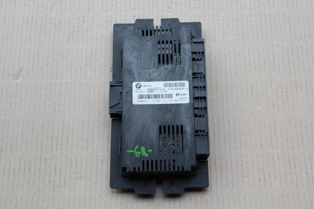 E87 E90 E92 STEROWNIK MODUŁ FRM3 MAX BROSE 9263803 - 7893924413 ...