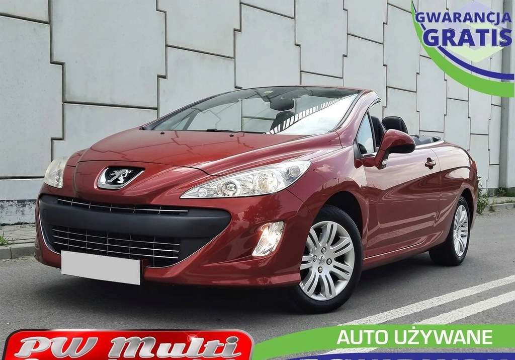 Peugeot 308 CC 1.6 Benzyna 150KM Bezwypadkowy ... - 13216419591 ...