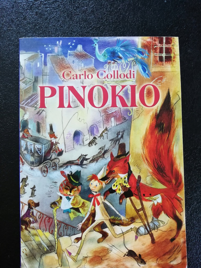 Pinokio Carlo Collodi Lektura IV klasa - 8255363099 - oficjalne archiwum Allegro
