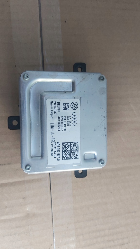 AUDI A6 C7 4G0907697D PRZETWORNICA MODUŁ LED - 11989806877 - oficjalne ...