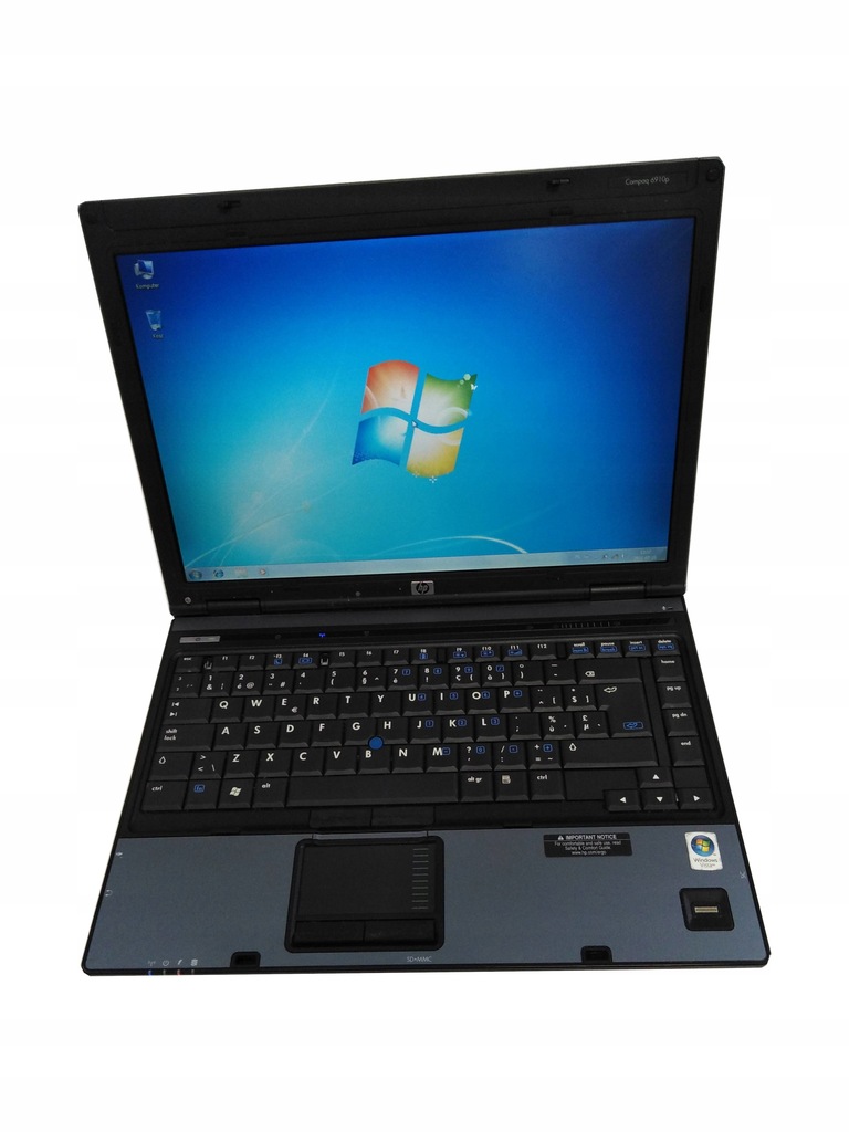 LAPTOP GAMINGOWY DO STARYCH GIER HP Compaq 6910p - 12669665868 ...