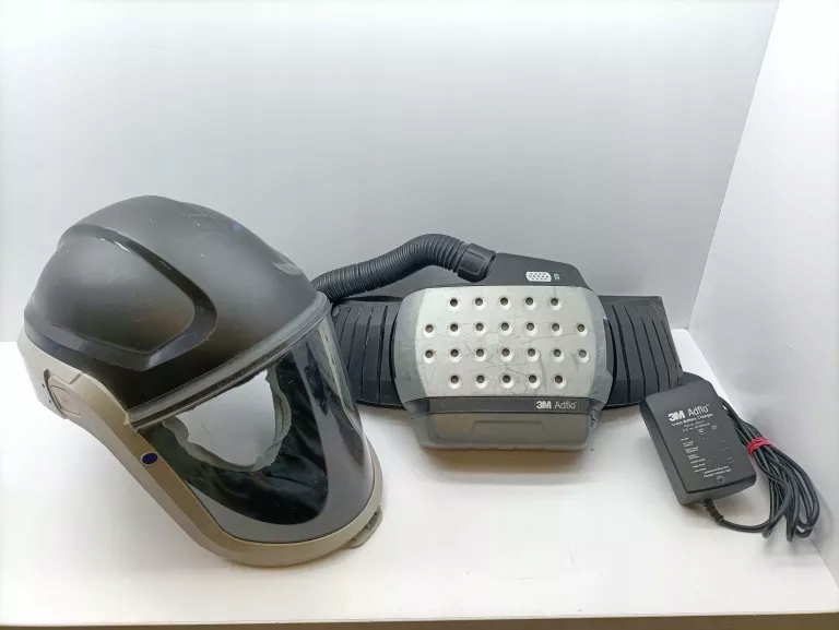 PRZYŁBICA MASKA 3M VERSAFLO M-300 + NADMUCH DO PRZYŁBICY ADFLO 3M + ŁAD ...