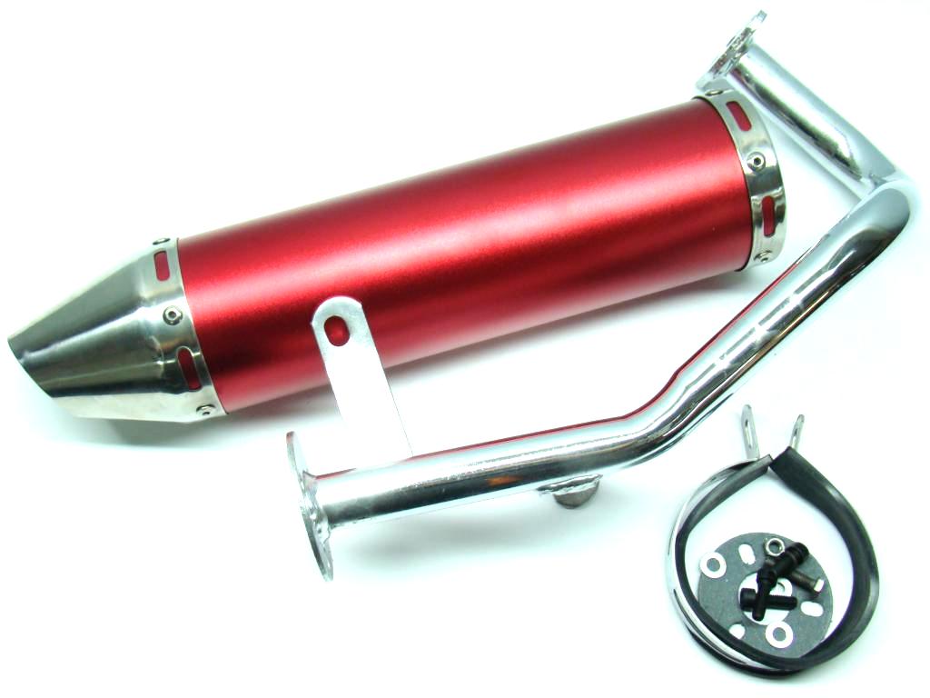 TŁUMIK TUNING WYDECH SKUTER 4T GY6 ROMET ZIPP - 12259430866 - oficjalne archiwum Allegro