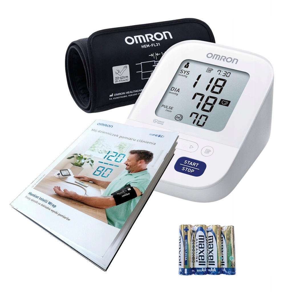 OMRON M3 Comfort Automatyczny ciśnieniomierz - 12737818265 - oficjalne ...