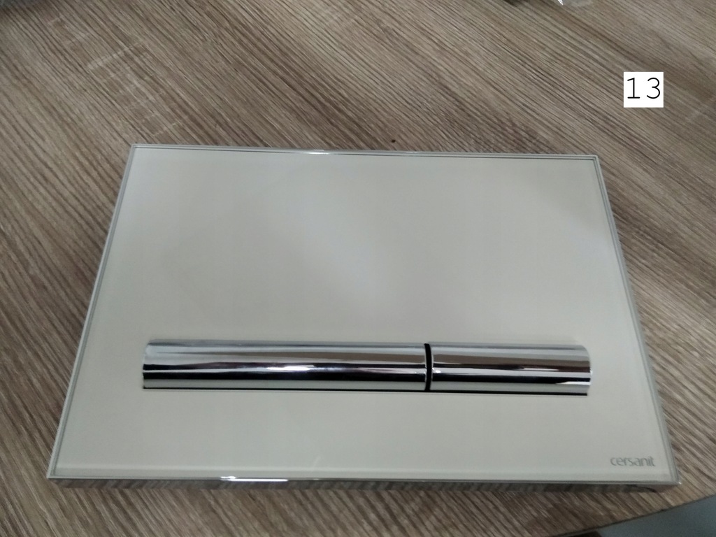 Przycisk spłukujący do WC Cersanit Pilot szary - 13117524558 ...