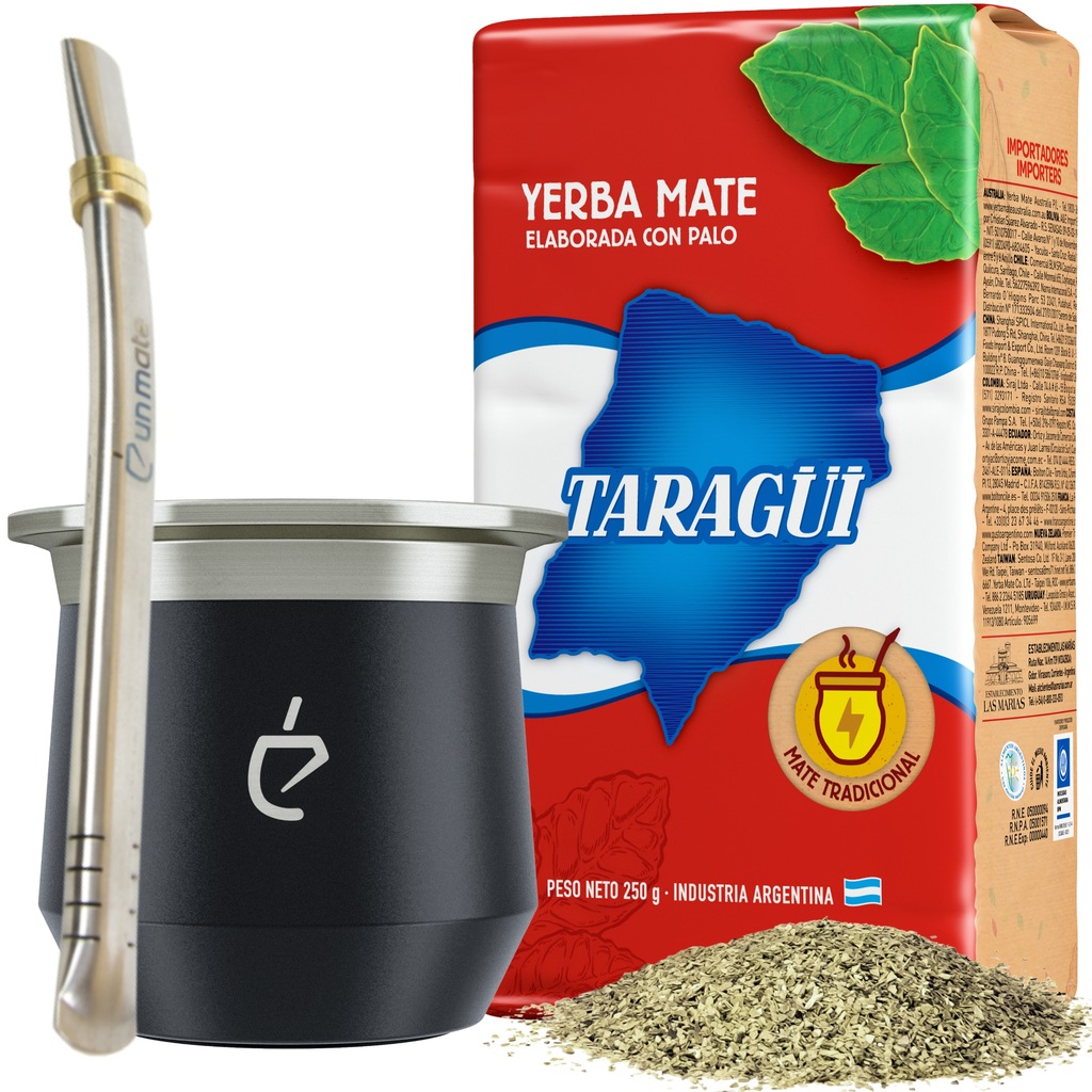 Zestaw Startowy Yerba Mate Tykwa Bombilla 250g - 12293387356 - oficjalne archiwum Allegro