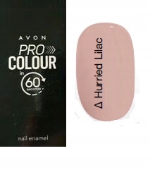 AVON PRO Lakier paznokci HURRIED LILAC 60 sekund - 8025032200 ...