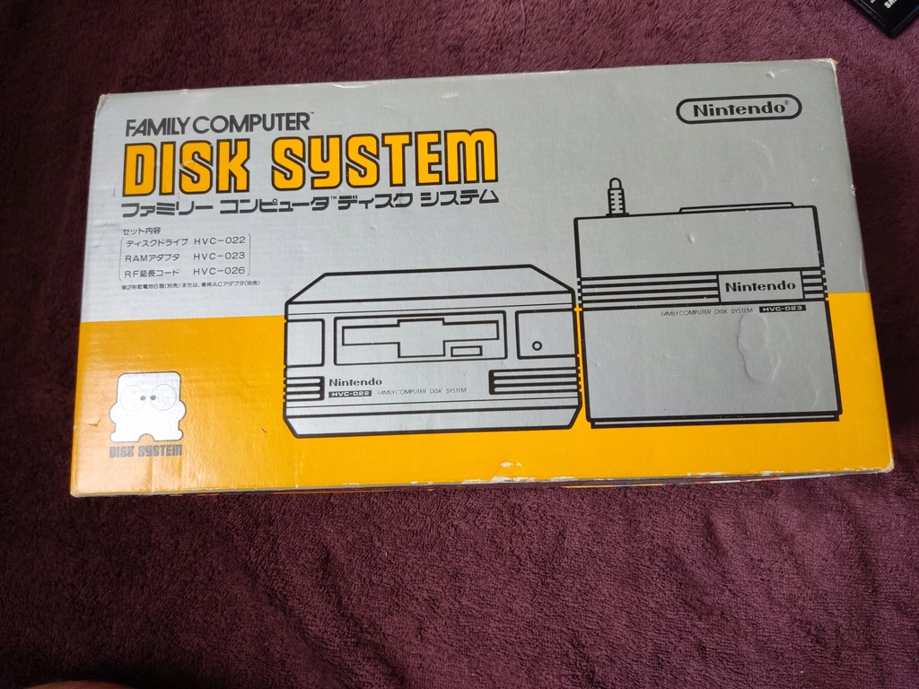 Famicom Disk System+box+Ram Adapter+instrukcja - 12890088963 ...