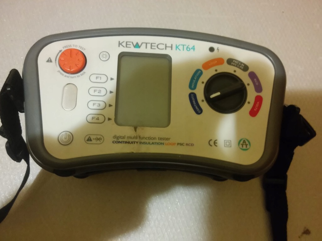 KEWTECH KT64 miernik instalacji el jak sonel fluke - 9360971792 ...