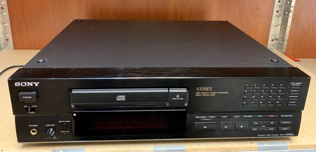 Odtwarzacz CD Sony CDP-X339ES czarny - 12547570357 - oficjalne archiwum ...