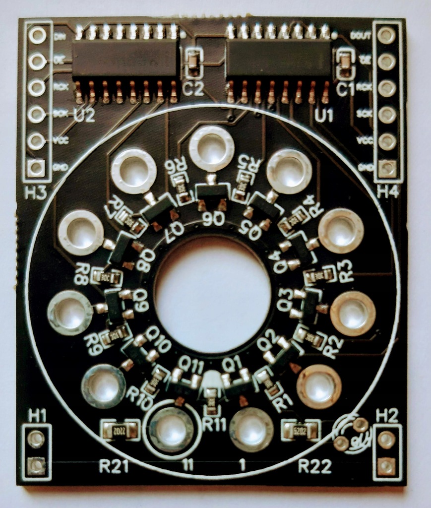 Moduł do lampy NIXIE LC-516 Arduino K155ID1 74141 - 11552249422 ...