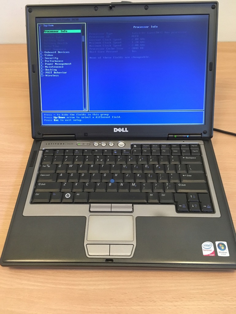 Laptop Dell Latitude D630 WIN 7 / 2GB / 320GB 2008 - 7849128659 ...