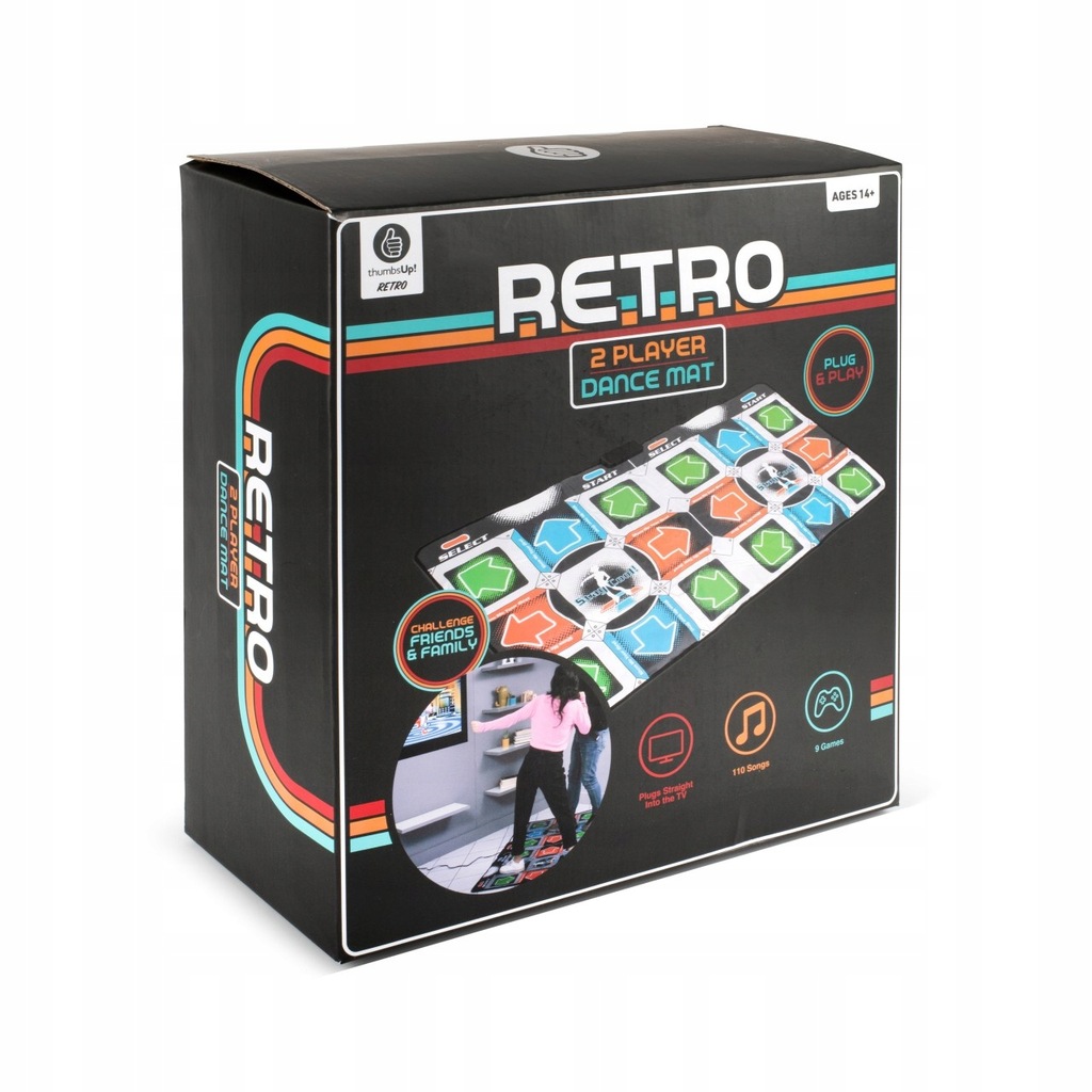 Mata do tańca tańczenia RETRO DANCE MAT - 14481810016 - oficjalne ...