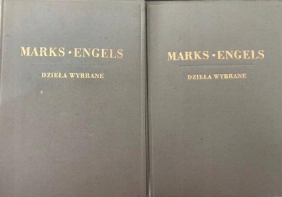 Marks Engels dzieła wybrane Tom 1 i 2 1949 r. - 15336472183 - oficjalne ...
