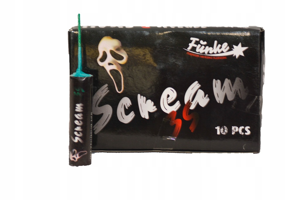 NAJGŁOŚNIEJSZE PETARDY HUKOWE FUNKE SCREAM 3S - 8413105469 - oficjalne ...
