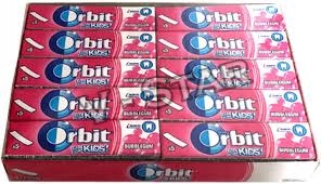 Guma ORBIT FOR KIDS dla dzieci 20x13g listki - 11571799766 - oficjalne ...