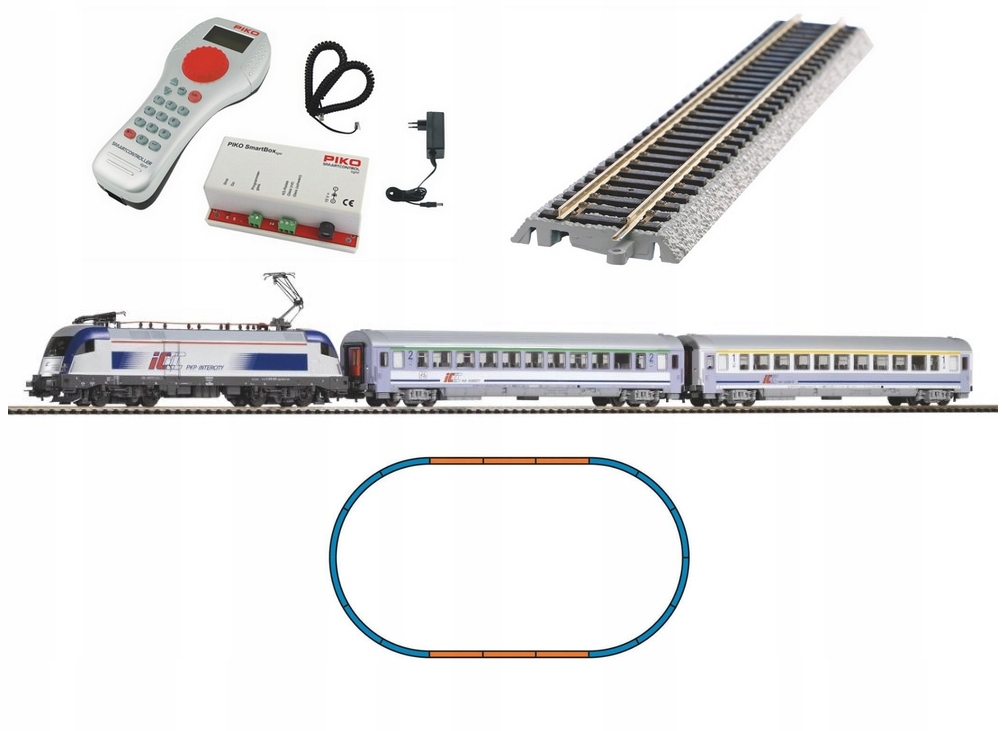 Zestaw startowy cyfrowy Husarz PKP HO PIKO 59024 - 12894274406 - oficjalne archiwum Allegro