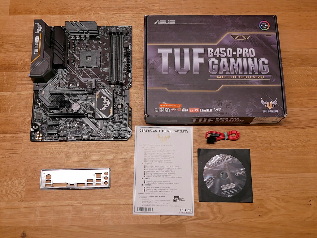 Płyta główna ASUS TUF B450-PRO GAMING ATX - 15129314128 - oficjalne ...