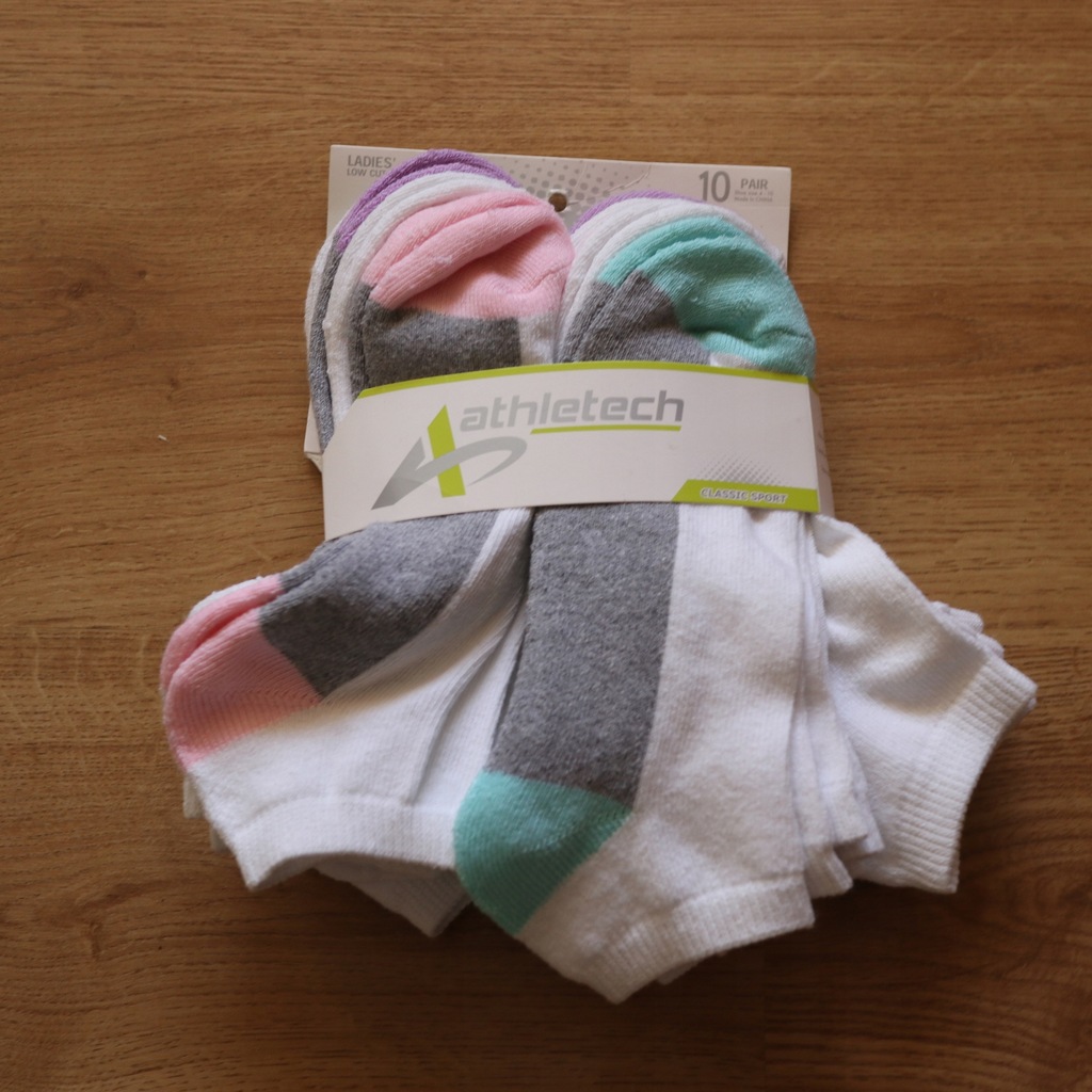 ATLETECH SKARPETKI STOPKI 10-PACK - 12390777615 - oficjalne archiwum Allegro