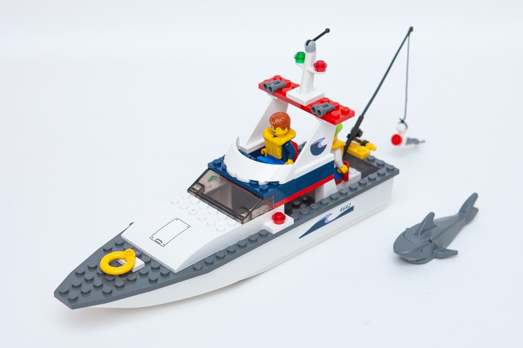 Lego City 4642 Fishing Boat Łódź Motorowa - 11729540935 - oficjalne ...