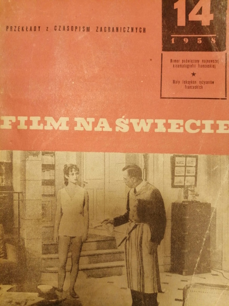 FILM NA ŚWIECIE 14 1958 PRZEKŁADY Z CZASOPISM ZAG - 12413354191 - oficjalne archiwum Allegro