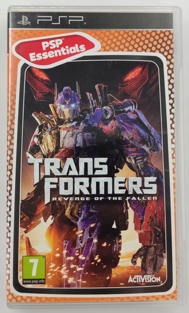 TRANSFORMERS REVANGE OF THE FALLEN PSP - 15427622926 - oficjalne ...