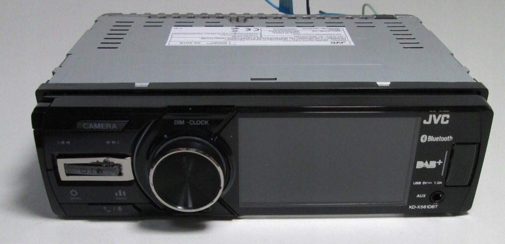 Radioodtwarzacz JVC KD-X561DBT 1-DIN 4 x 45 W - 12823168215 - oficjalne archiwum Allegro