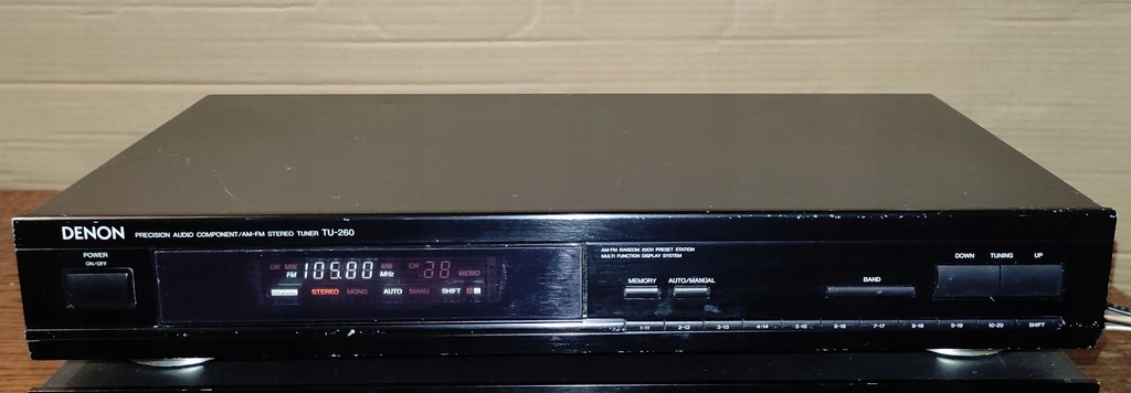 TUNER DENON TU-260 DOBRE MARKOWE RADIO STEREO - 13509426687 - oficjalne ...