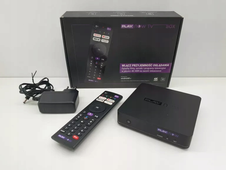 DEKODER PLAY NOW TV BOX 2 KOMPLET - 12766890017 - oficjalne archiwum ...
