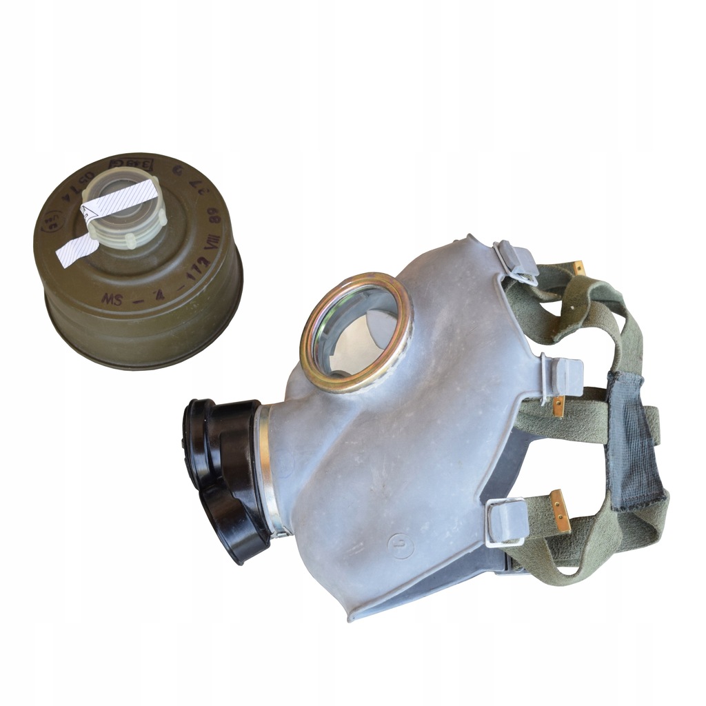MC1 Maska Przeciw Gazowa + Torba + Filtr NOWE - 7915094352 - oficjalne archiwum Allegro