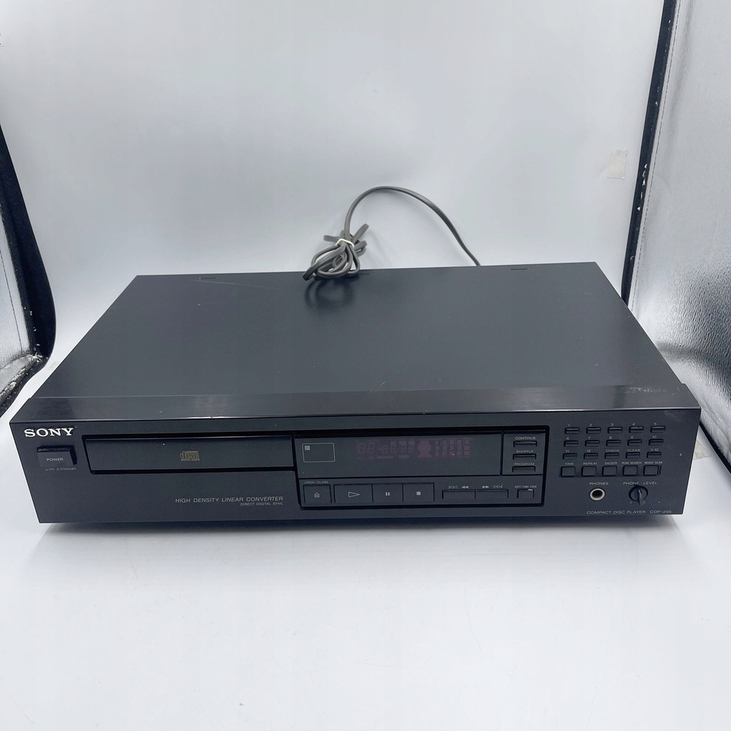 ODTWARZACZ CD SONY CDP-295 opis ! - 14445167661 - oficjalne archiwum Allegro