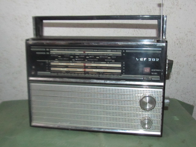 Stare radio VEF 202 CCCP - PRL - 11634318011 - oficjalne archiwum Allegro