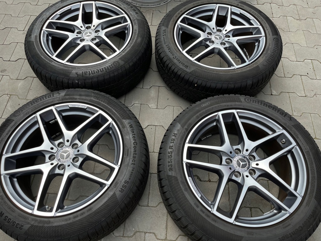 KOŁA ZIMOWE MERCEDES AMG W253 GLC 5X112 ET38 19'' - 14162569565 - oficjalne archiwum Allegro