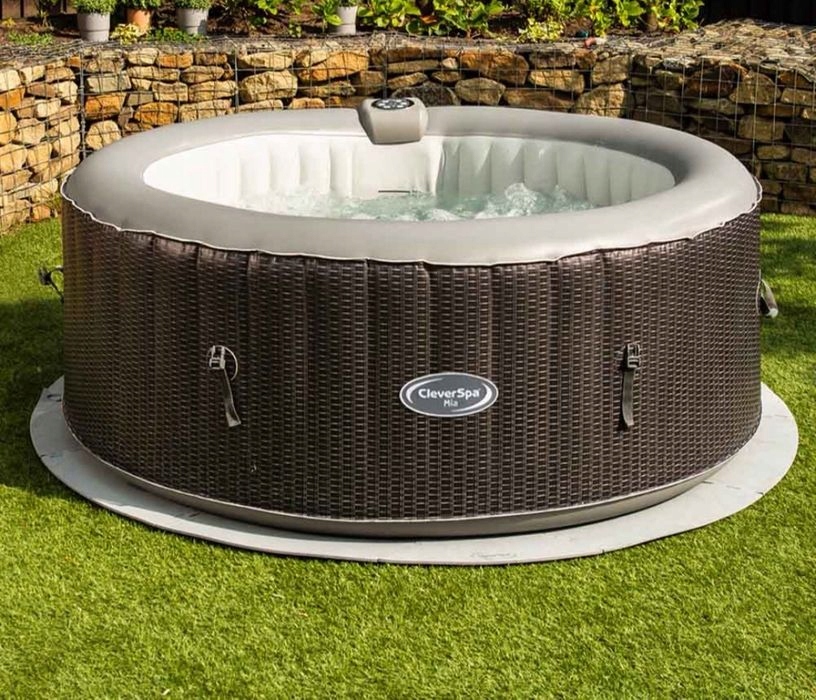 Jacuzzi ogrodowe dmuchane 4 osobowe clever spa Mia - 11235902297 ...
